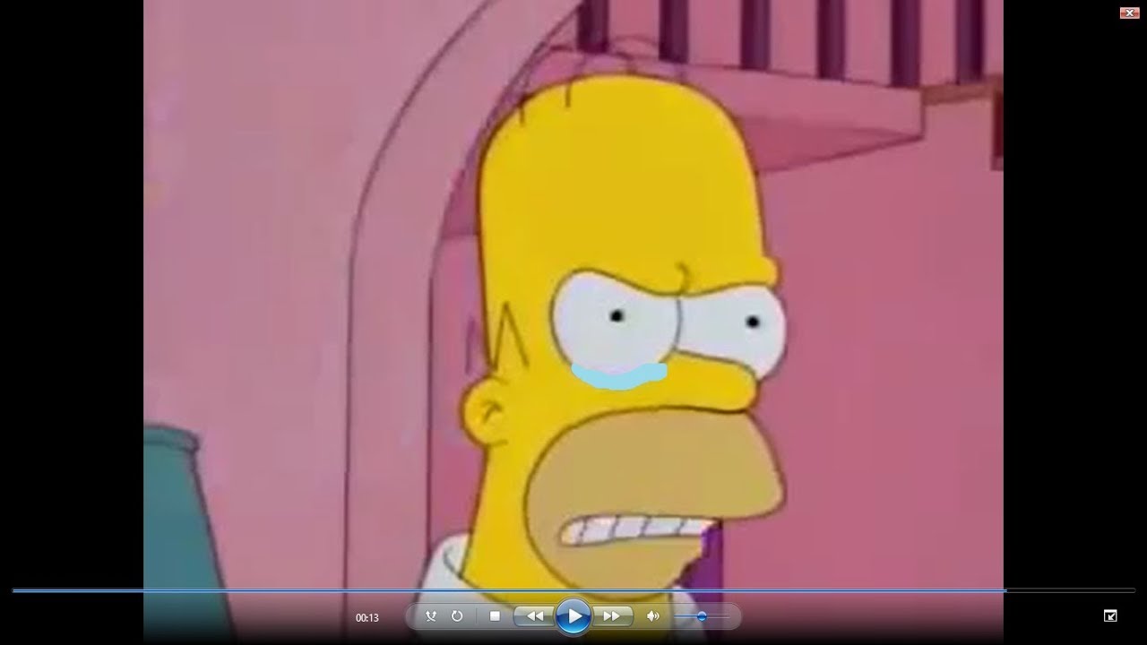 Homero sad meme - YouTube