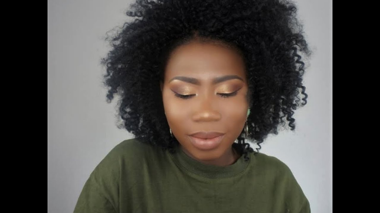 Soft Glam Makeup Look Dark Skin 2019 | Makeup for Black Women | AMI ...
