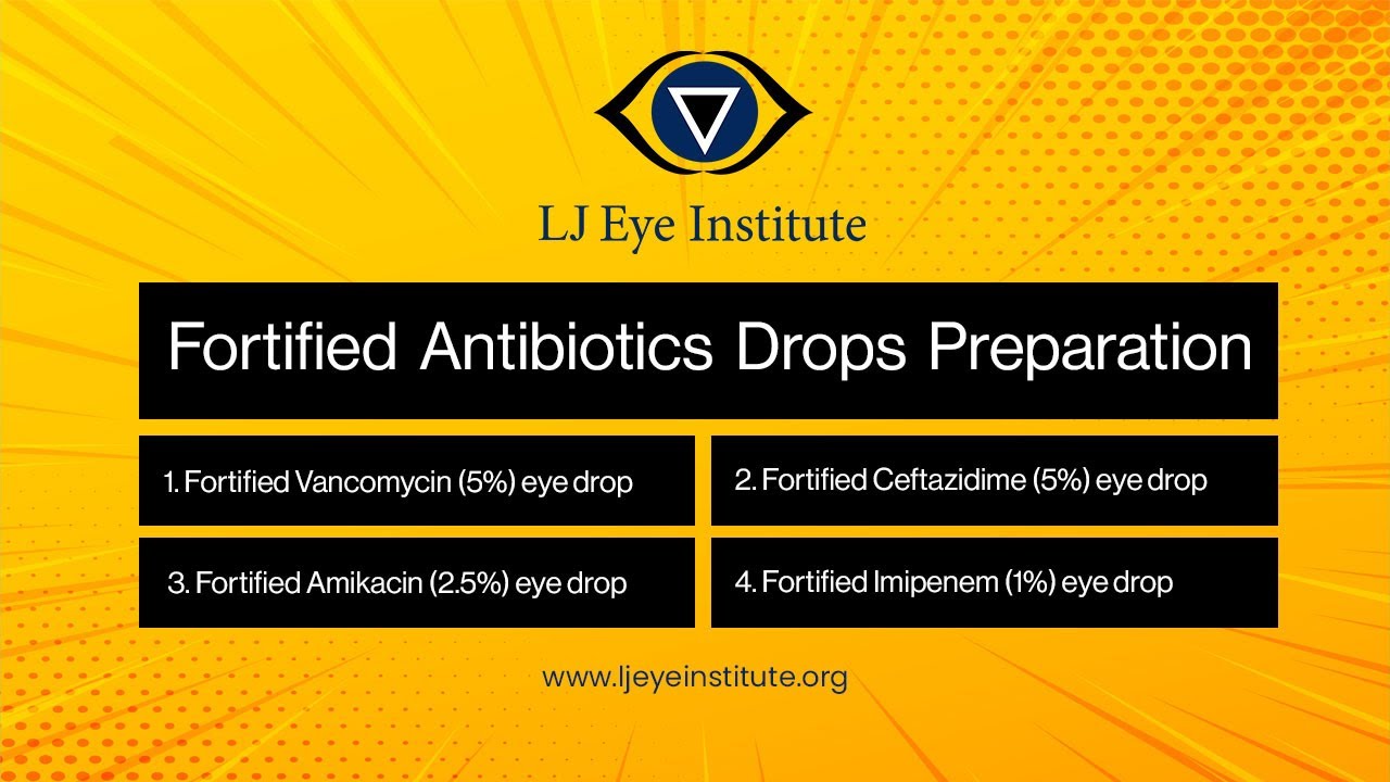 How to prepare Fortified Eyedrops! | Step-by-Step Guide - YouTube