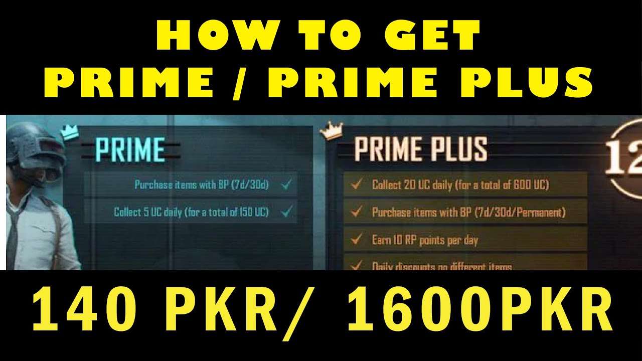 HOW TO BUY RP PRIME OR RP PRIME PLUS IN Pakistan / India PUBG MOBILE RP ...