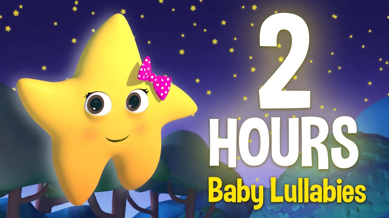 [2 HOUR LOOP] Twinkle Bedtime Songs | Relaxing Sensory Animation ...