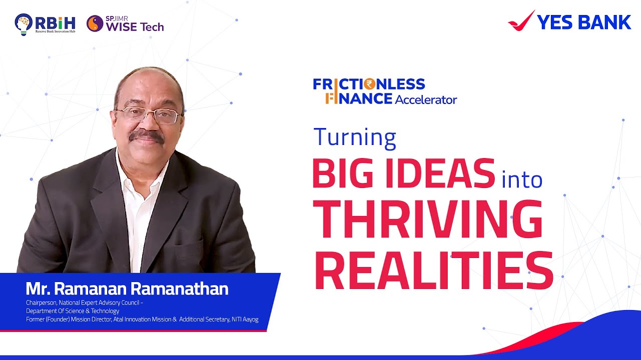Government’s Support for Startups: Mr. Ramanan Ramanathan ...