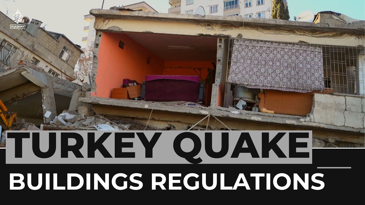 Turkey quake: Most buildings built before 1999 building codes - YouTube