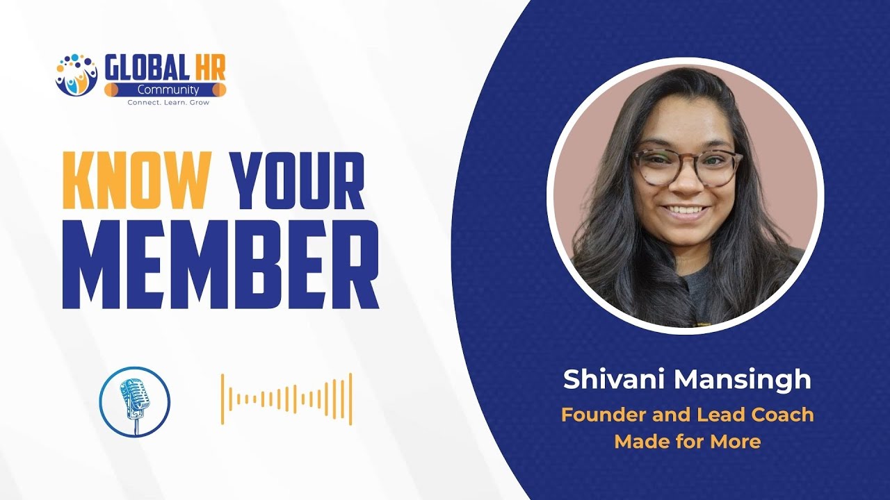 🎙️ GHRC Know Your Member Talk Show | Featuring Shivani Mansingh ...