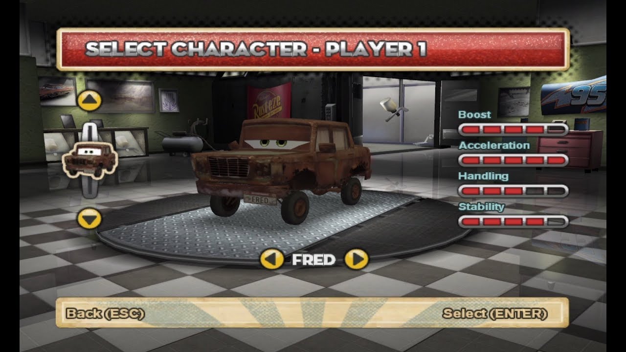 Cars Superdrive: Fred - YouTube
