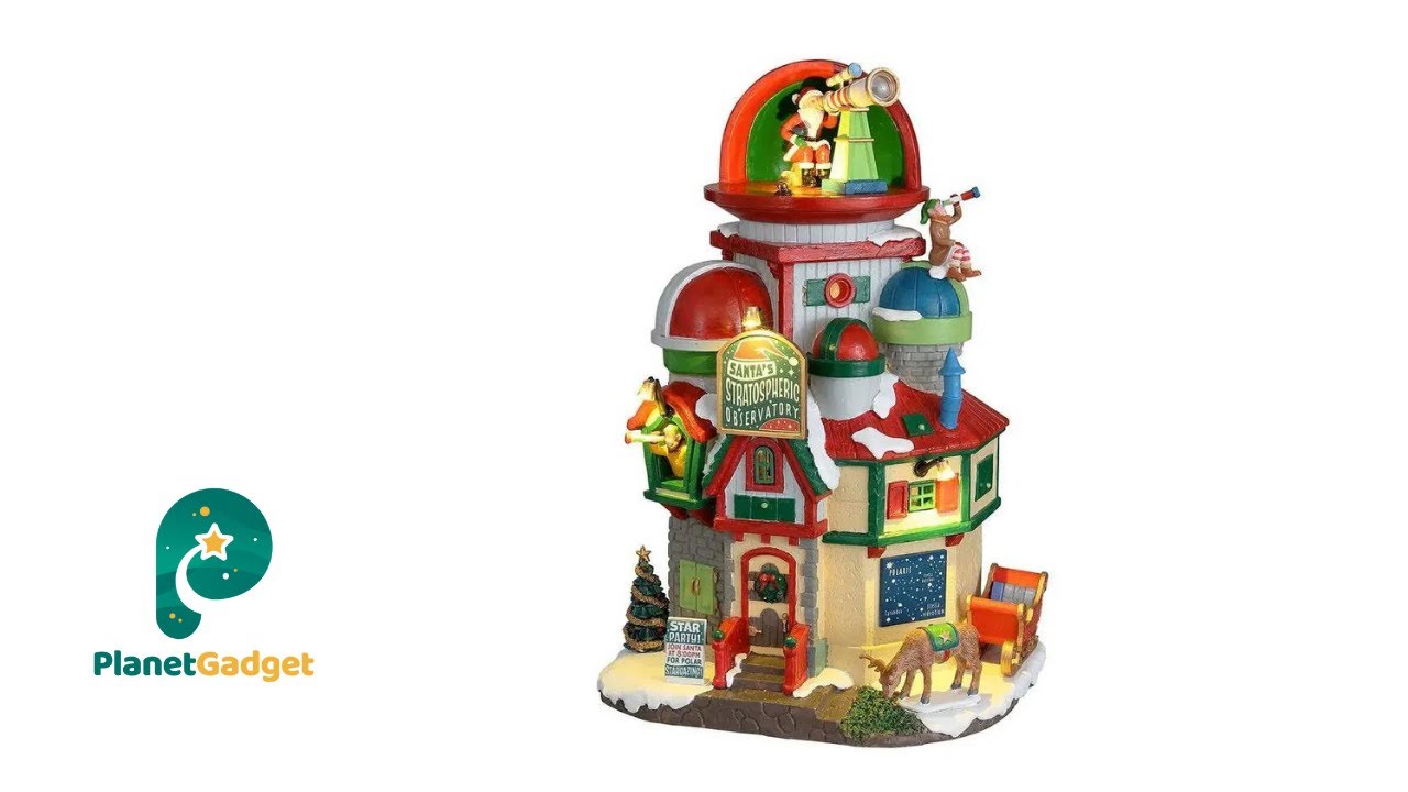 Santa’s Stratospheric Observatory 15801 | Lemax 2022 | HD - YouTube