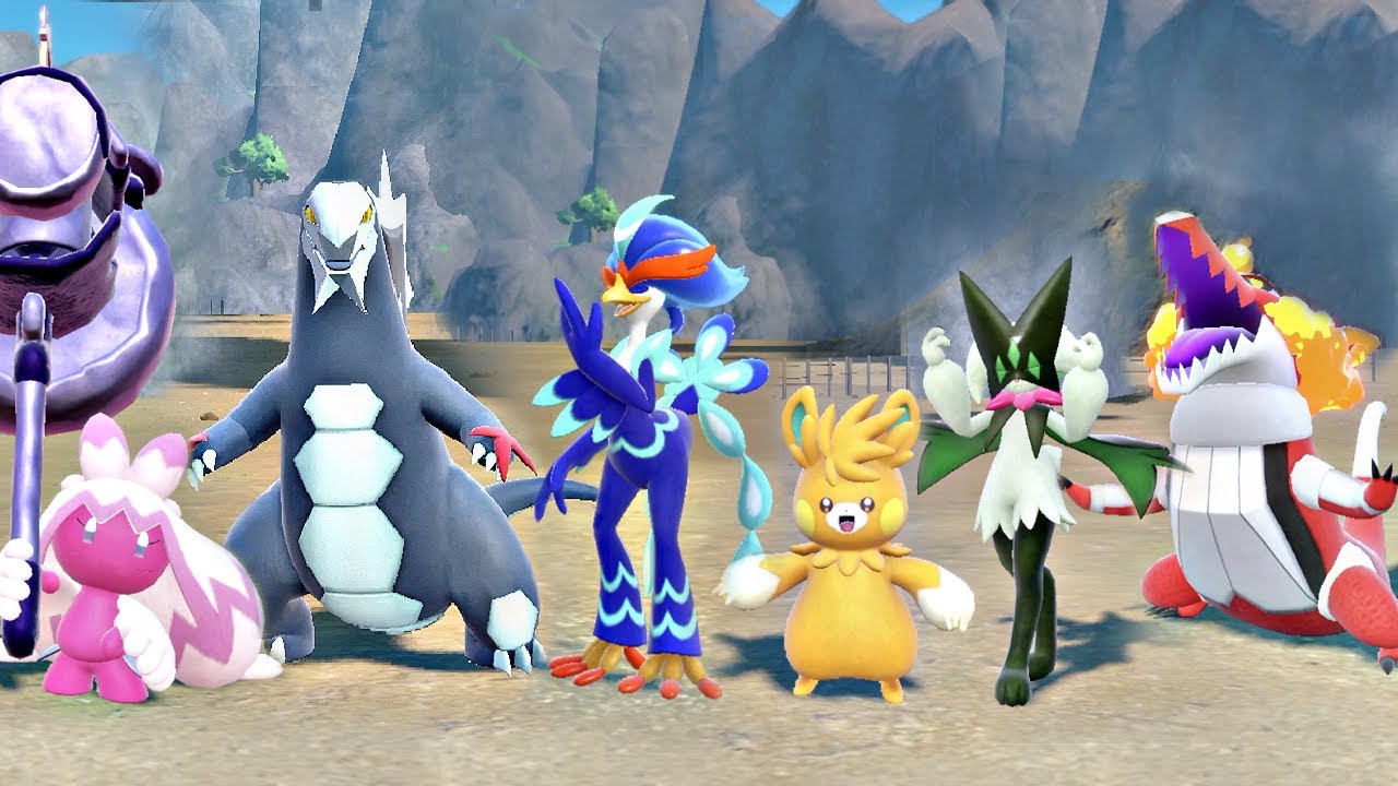 Paldea starters + other cuties (final evolution) // Pokemon Picnic ...