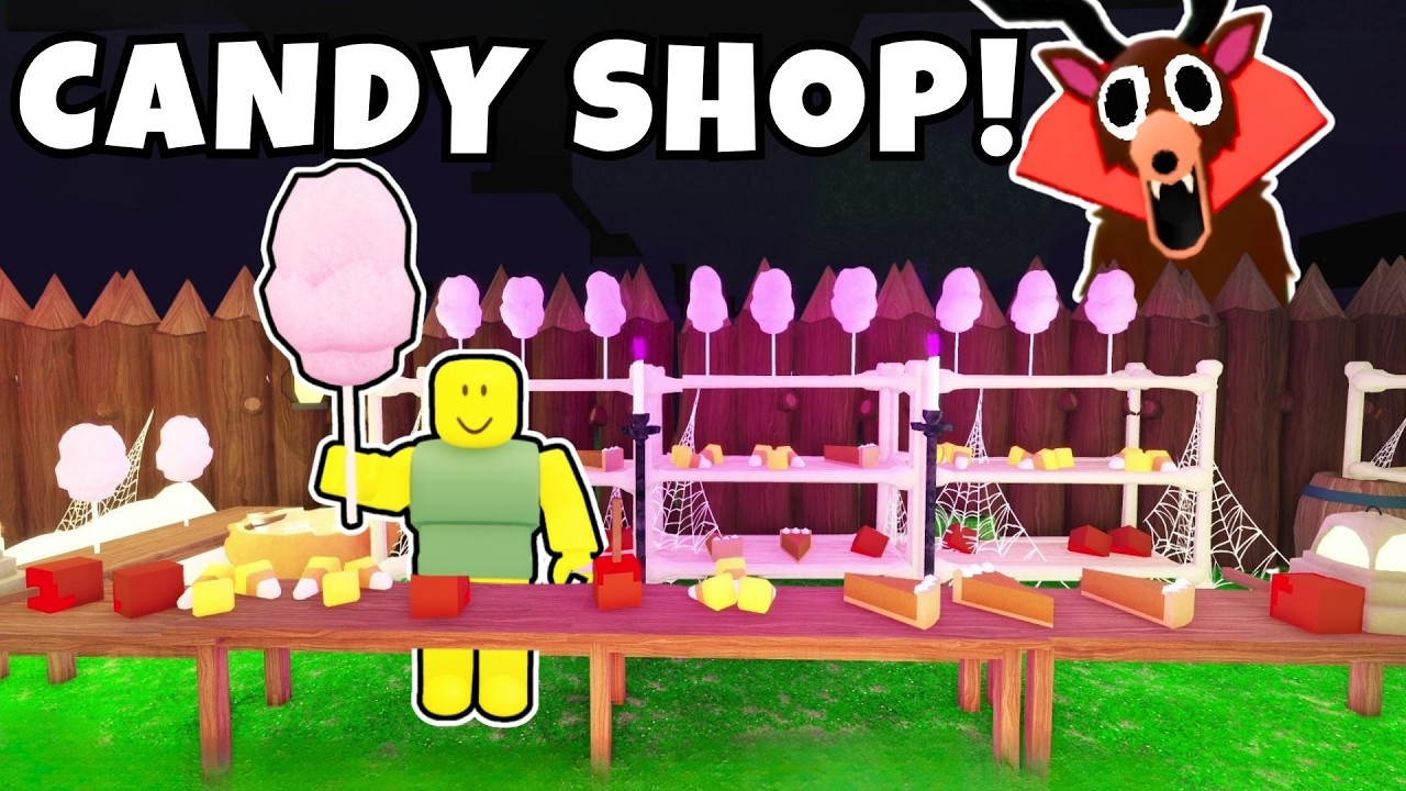 I Built the SWEETEST CANDY BASE in 99 Nights in the Forest 🍭 - YouTube
