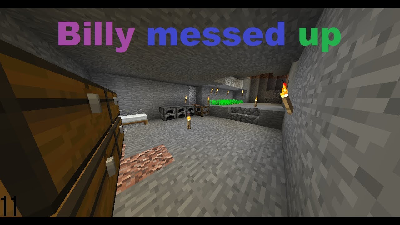 Minecraft living in a cave - YouTube