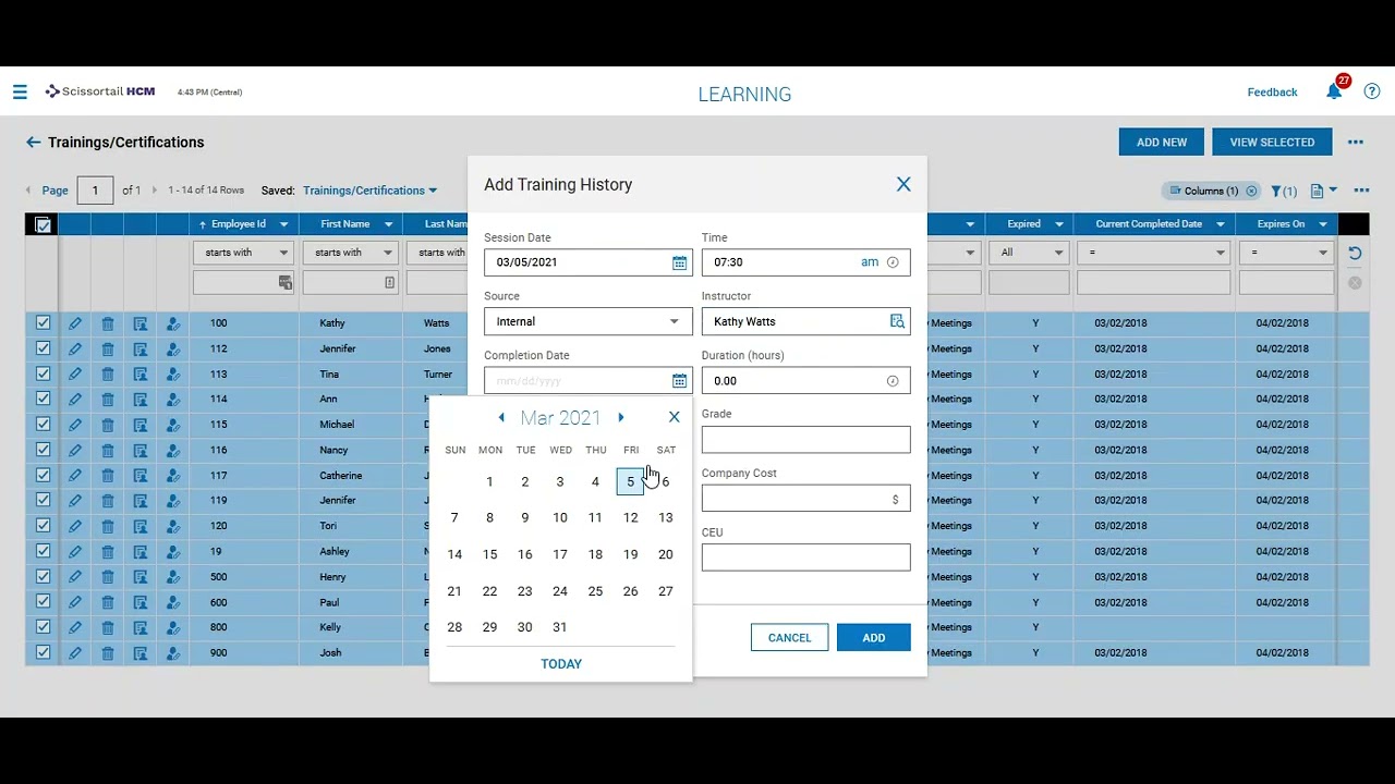 Learn How to Add Training & Certifications to Employee Records with UKG ...