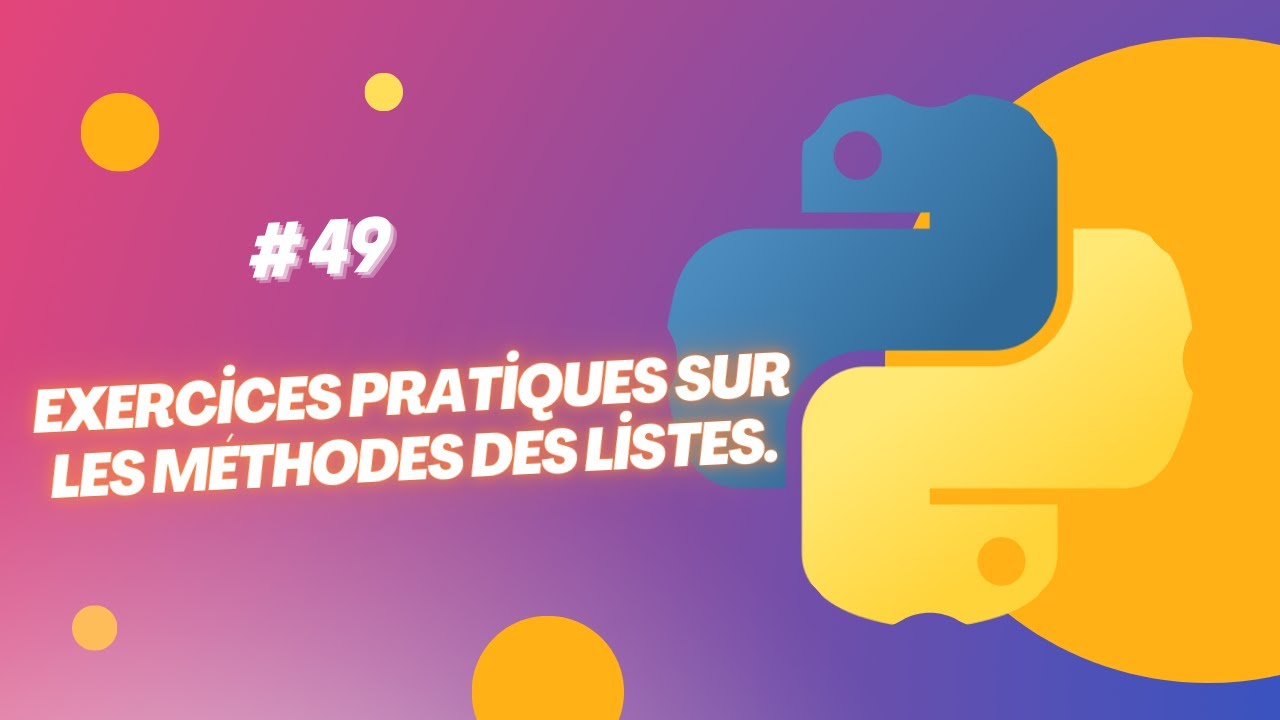 Les 6 Questions qui Vous Rendent Maître des Méthodes Python ! - YouTube