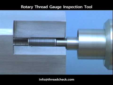 Power Driven Thread Inspection With Thread In Bore Cavity - YouTube