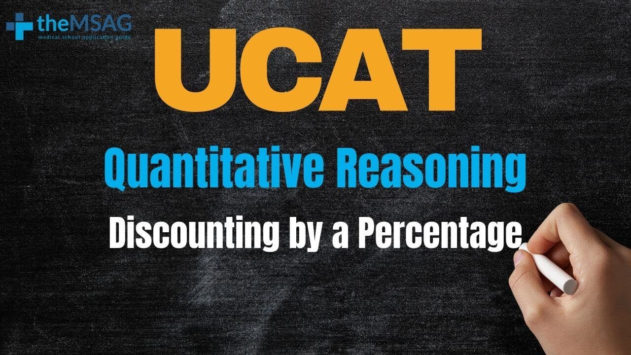 UCAT Quantitative Reasoning - Discounting by a Percentage Questions ...