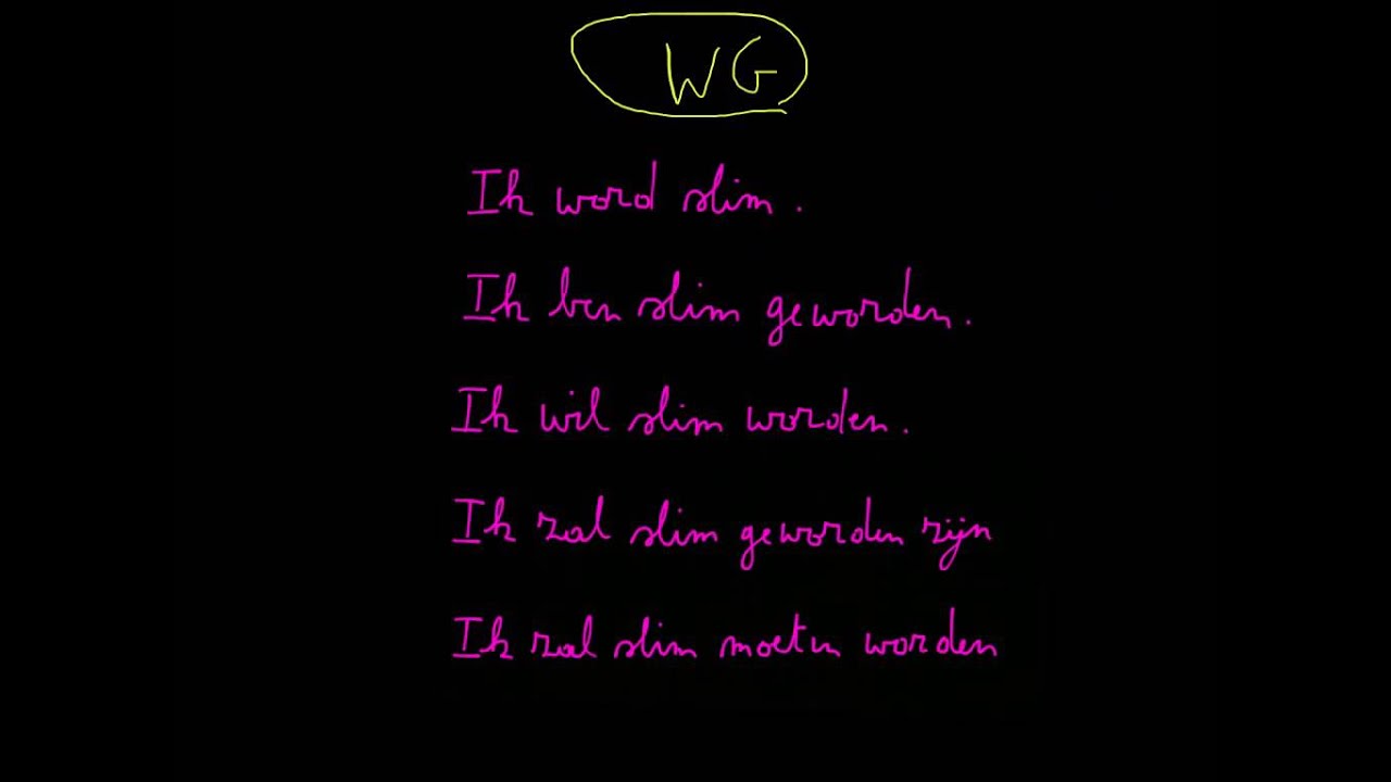 WWG en NWG - YouTube