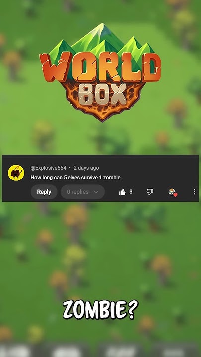 5 Elves vs 1 Zombie - Worldbox - YouTube
