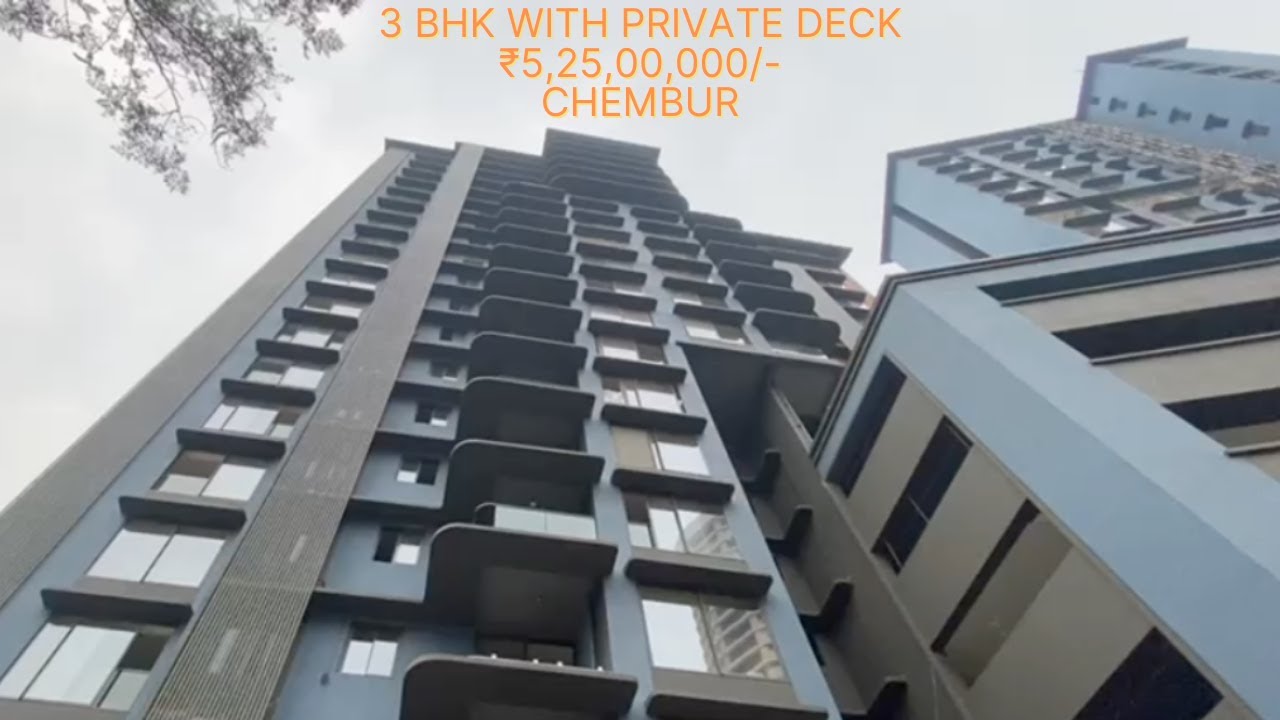 Lavish 3 BHK Flat in Chembur with Private Deck - YouTube