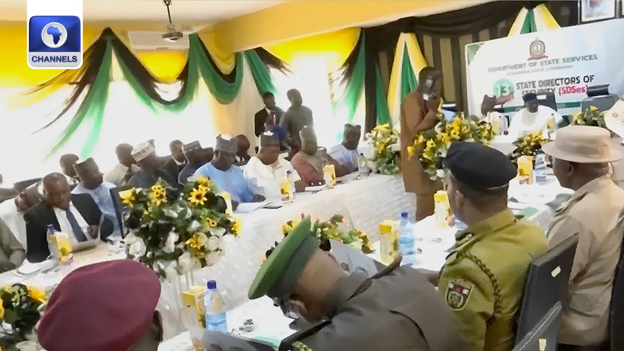 Adamawa Heads Of Security, State DSS Command, Directors Of Dept SSS ...