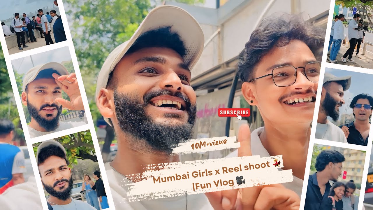 Mumbai Girls x Reel Shoot 💃 | 10M+ Views Fun Vlog 🎥 | Full Comedy Reaction 😄 - YouTube