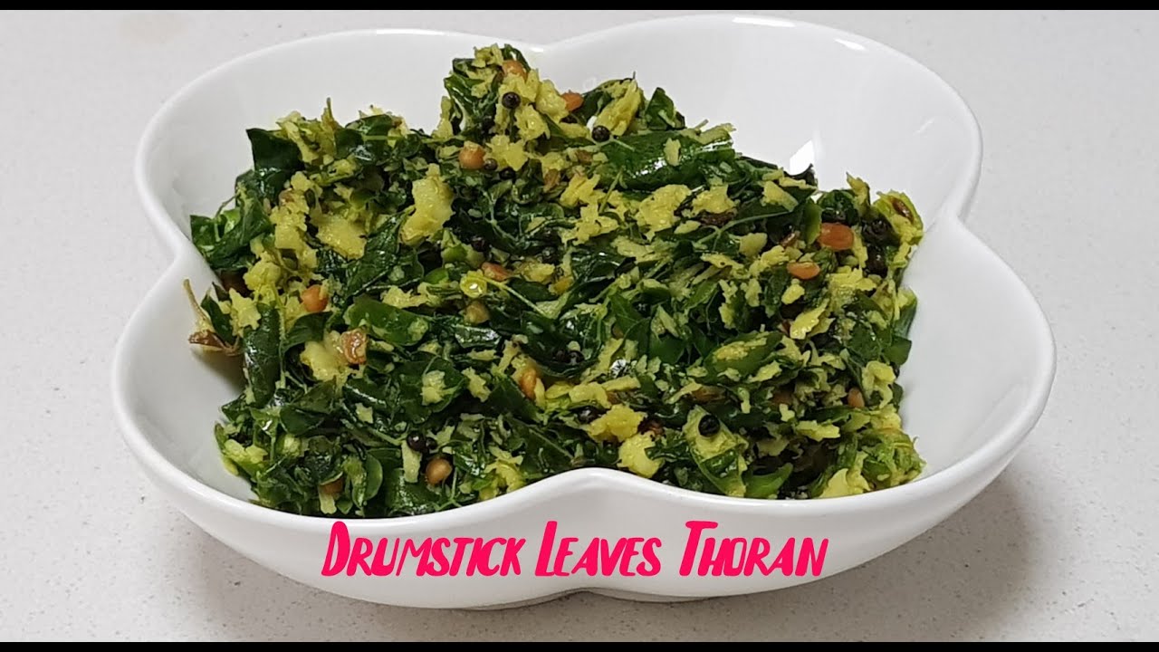Healthy Drumstick Leaves Stir Fry// Kerala Style Thoran// Moringa Ela ...