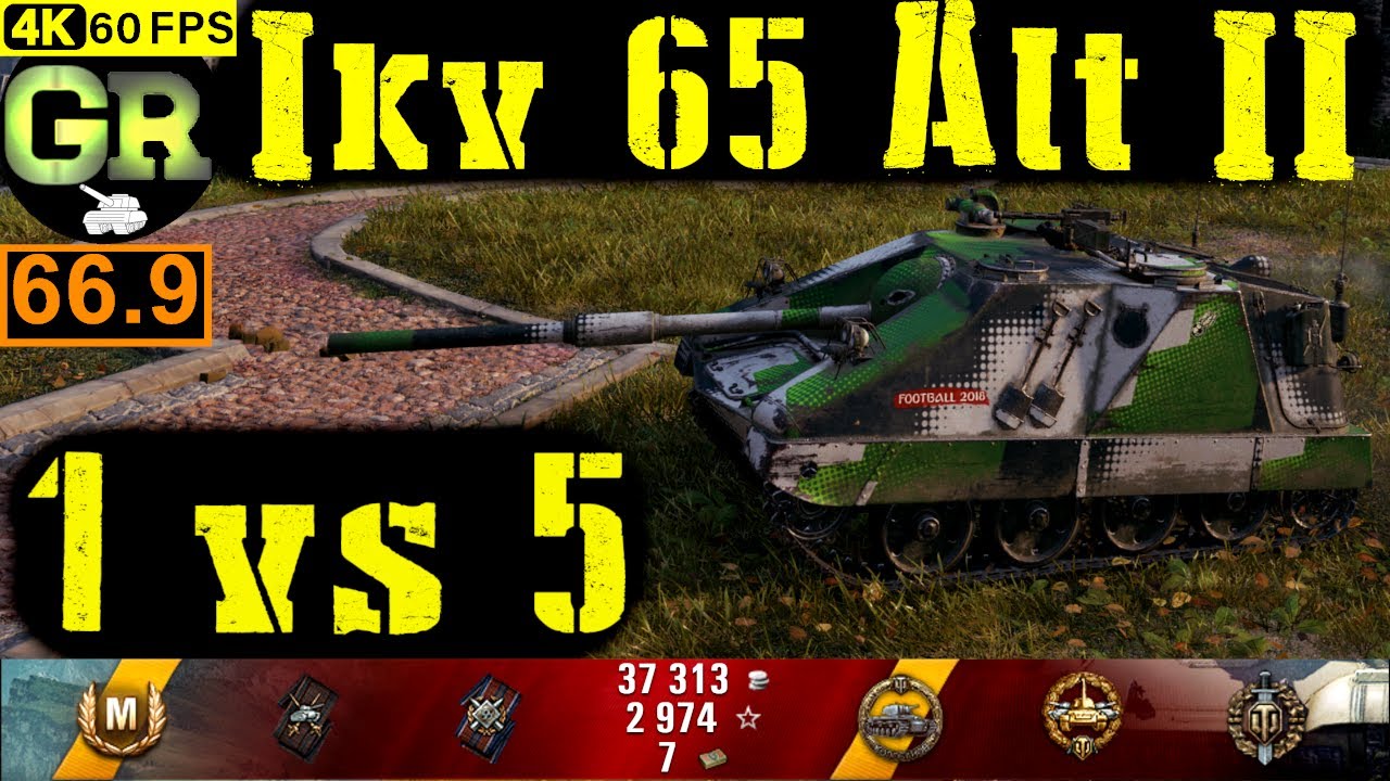 World of Tanks Ikv 65 Alt II WoT Replay - 6 Kills 2K DMG(Patch 1.4.0 ...