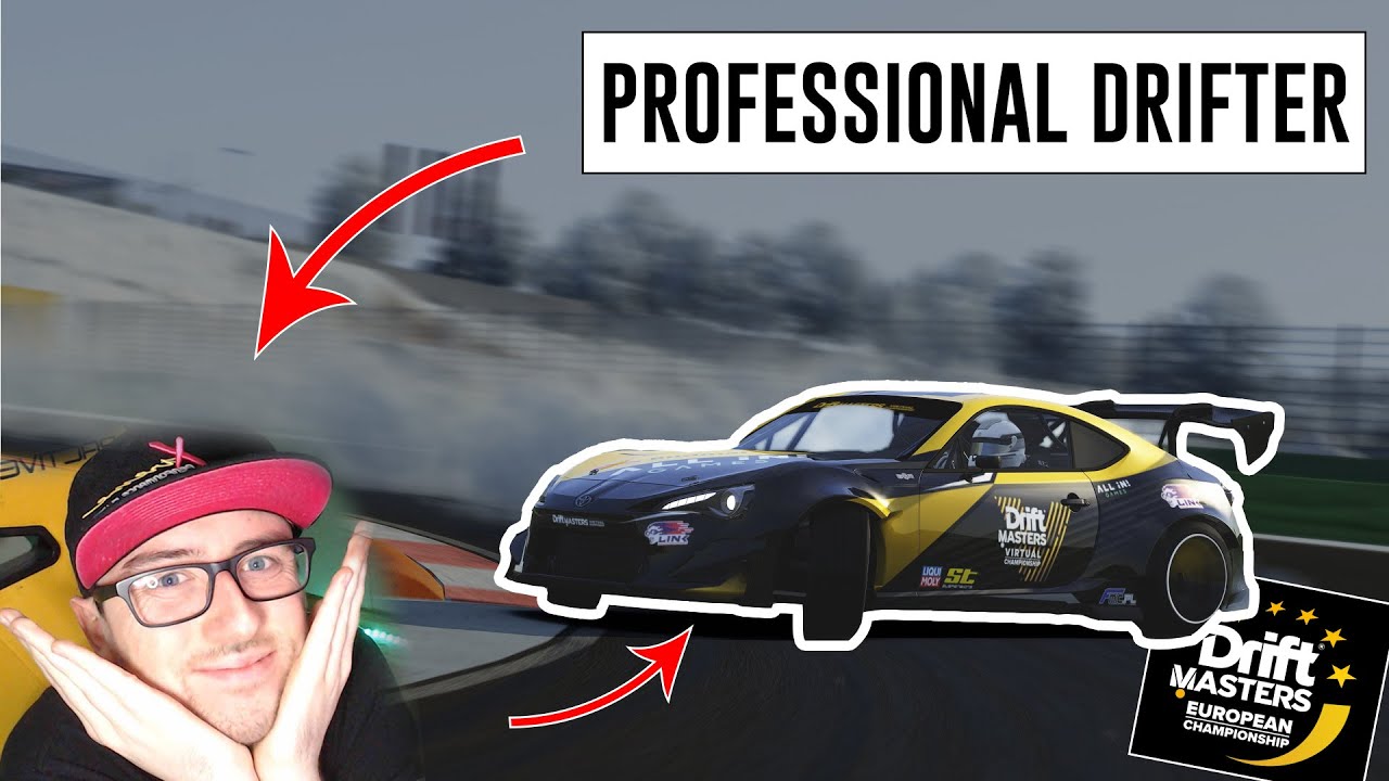 Pro Drifter qualifies for Drift Masters Virtual Championship - YouTube