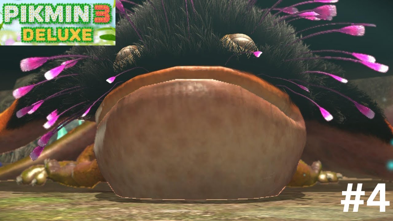 WE BEAT THE BOSS!! Pikmin 3 part 4 - YouTube