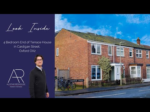 Look Inside this Charming 4 Bedroom End of Terrace House in Cardigan Street, Oxford OX2