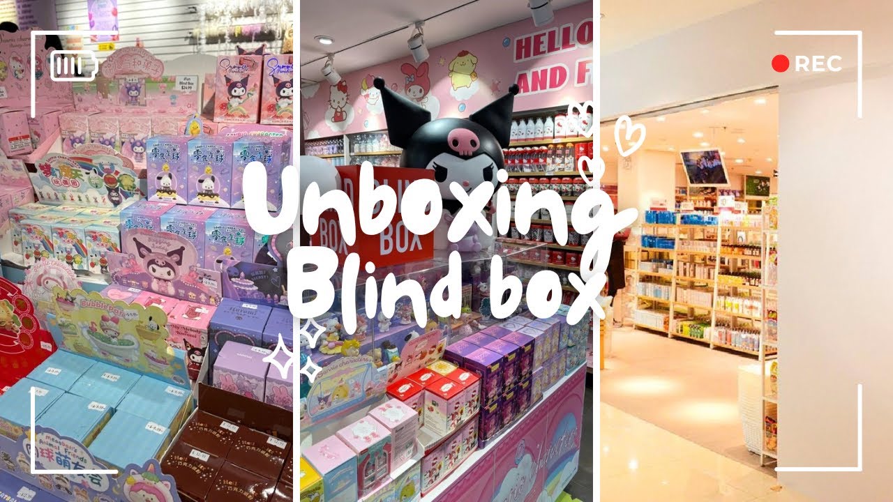 10 MINUTOS UNBOXING BLIND BOX SANRIO💖🐈‍⬛📦 - YouTube