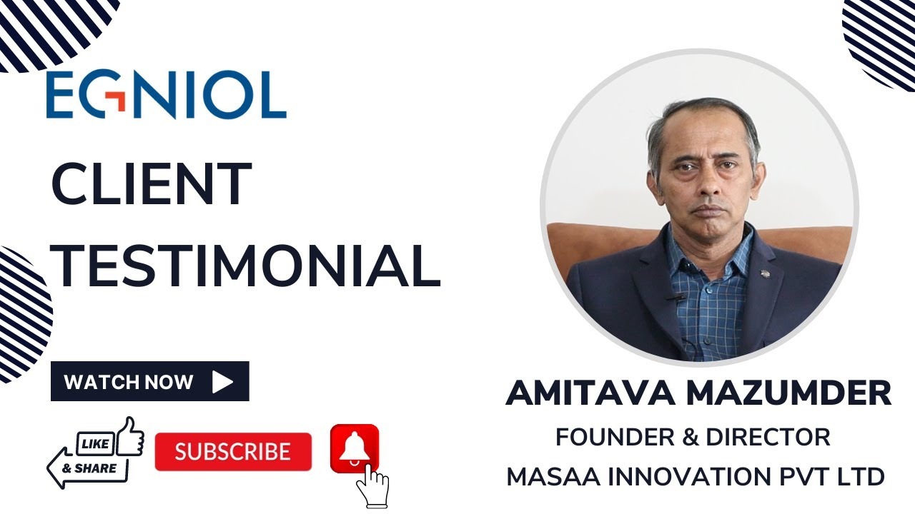 MASAA Innovation's Director Mr. Amitava Mazumder Sharing his journey ...