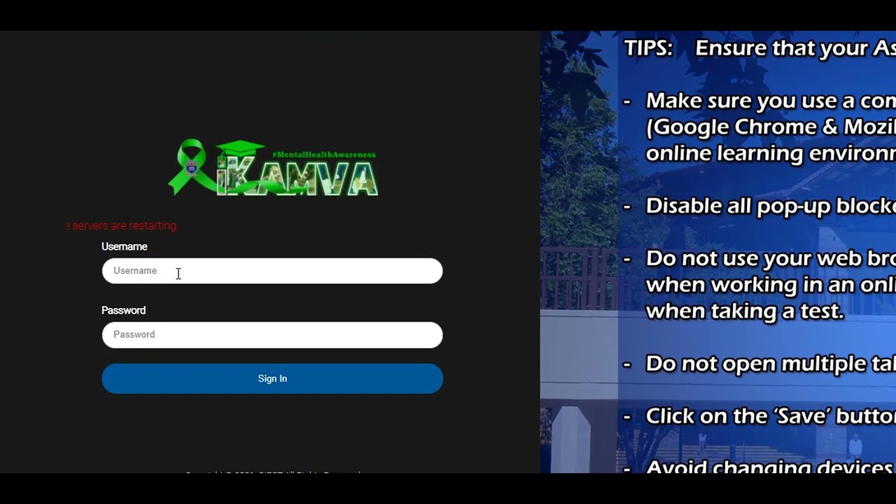 iKamva Login - YouTube