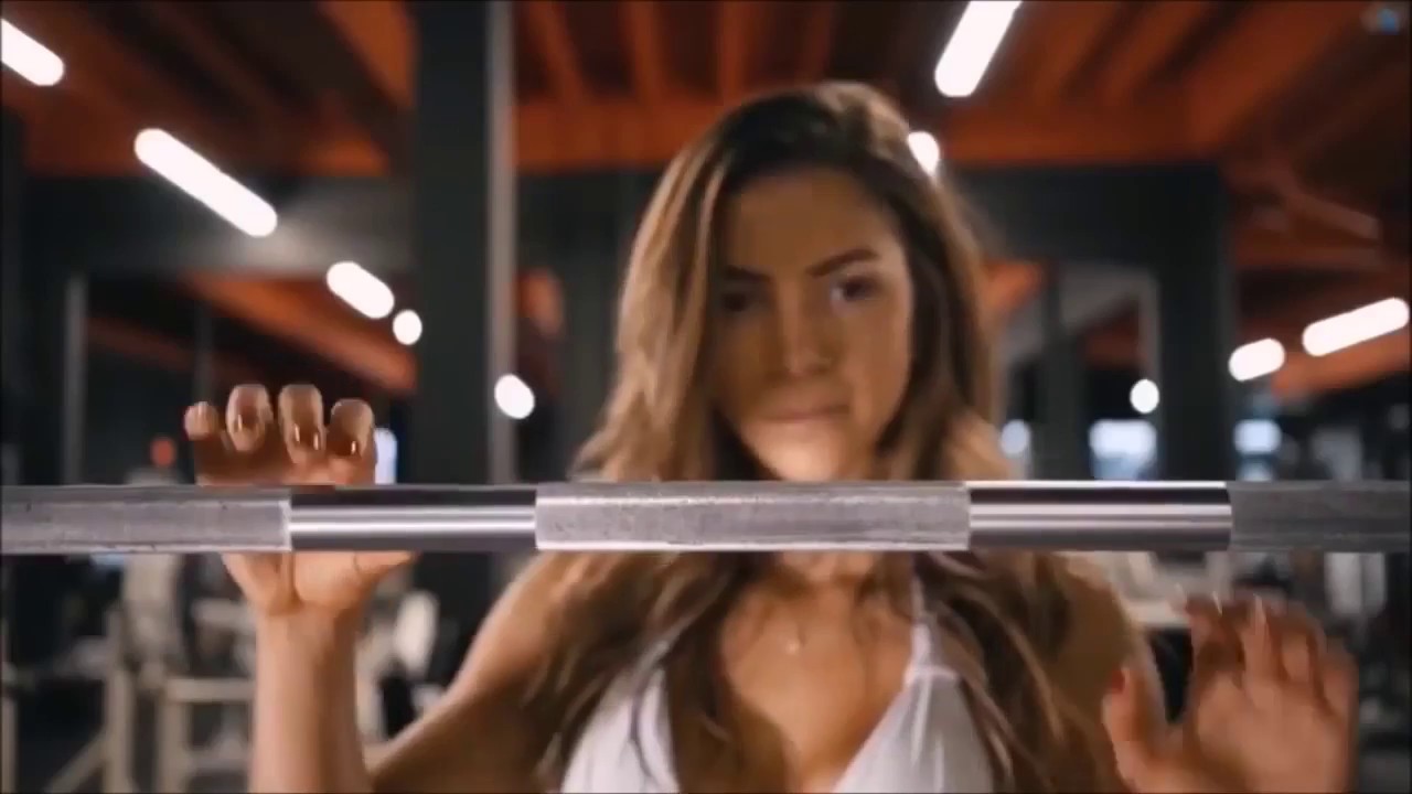 Crazy workout of Anella Sagra women fitness HOT! - YouTube