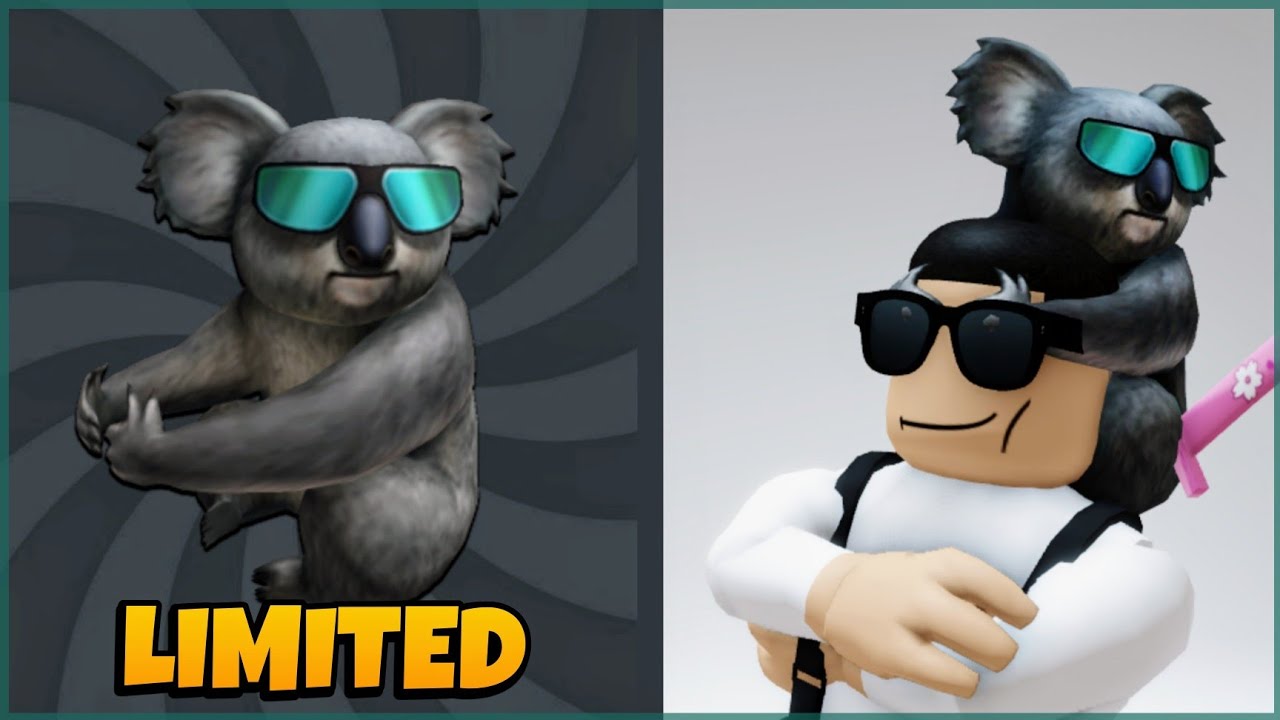 ''COALA'' NOVO ITEM GRÁTIS NO CATÁLOGO DO ROBLOX! 🐨 - YouTube