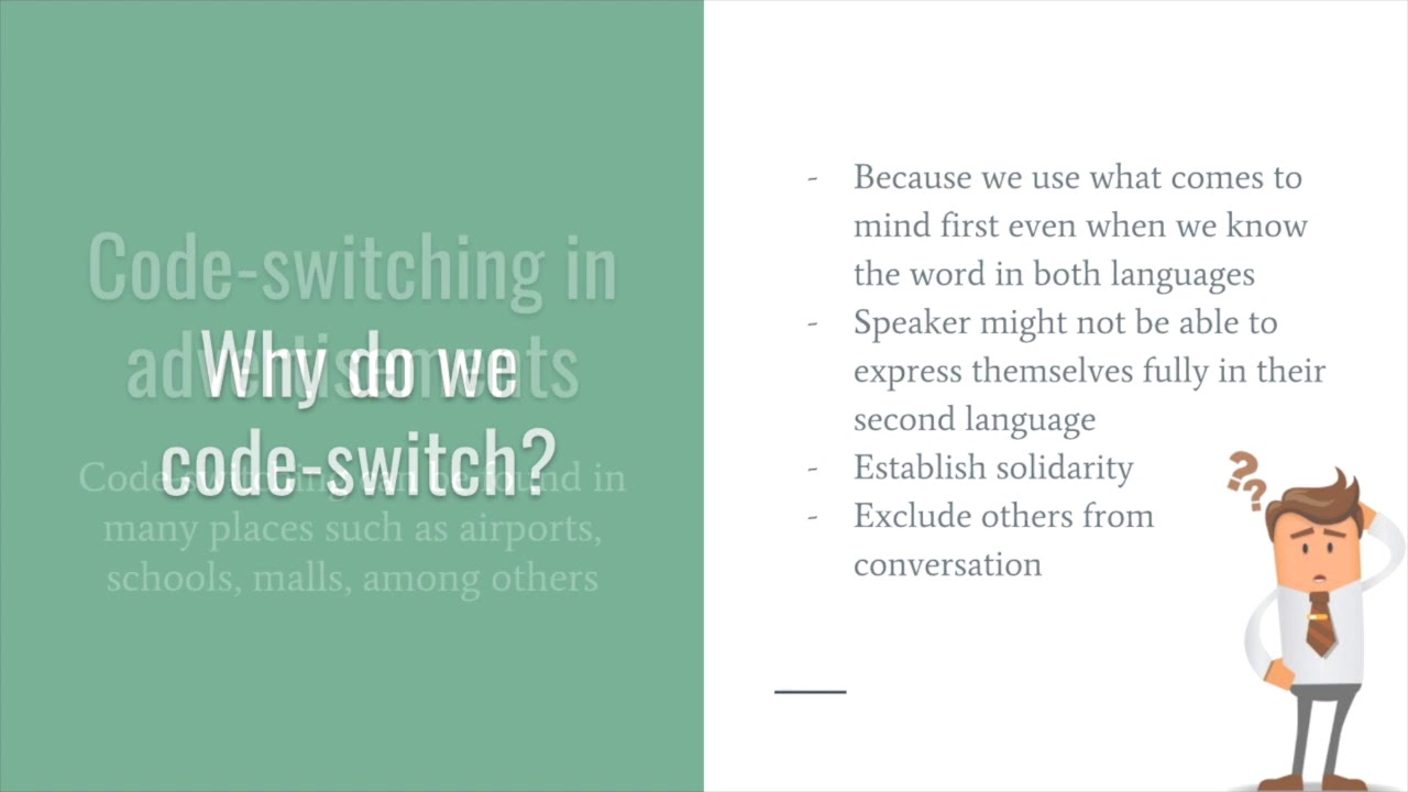 Code-switching - YouTube
