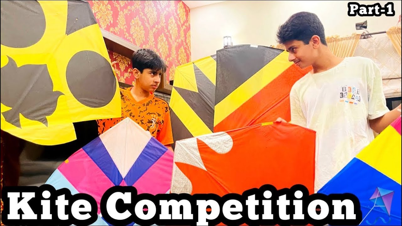 Kite Competition 🪁|Part-1| Beautiful Vlog | Haider Shamir Vlogs @Police ...