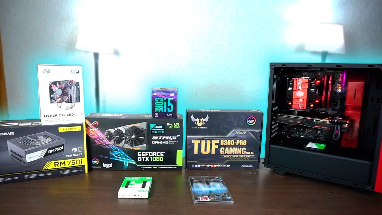 Ensamblando PC Gamer Con Core i5 8400 y GTX 1080 - Proto Hw & Tec - YouTube