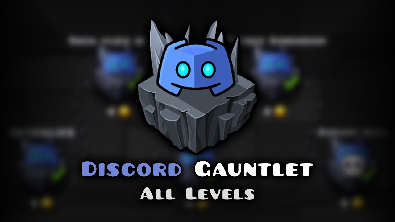 Geometry Dash 2.2 - "Discord Gauntlet" All Levels - YouTube
