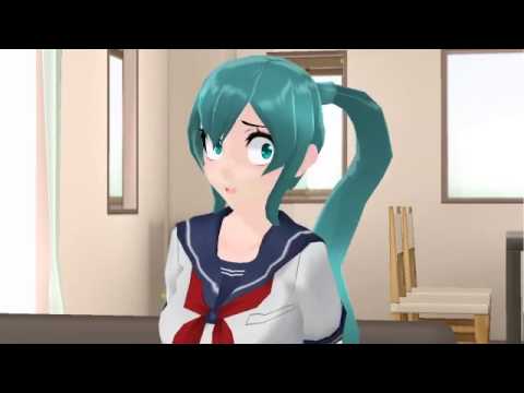 (MMD /// vine /// Yandere Simulator) - That laugh that seduces ...