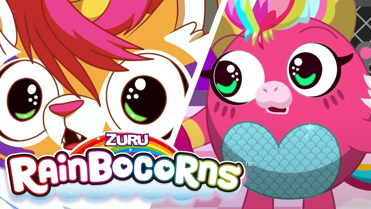 Rainbocorns Series 2 Compilation! | Hair Scare and Snow! | Rainbocorns ...
