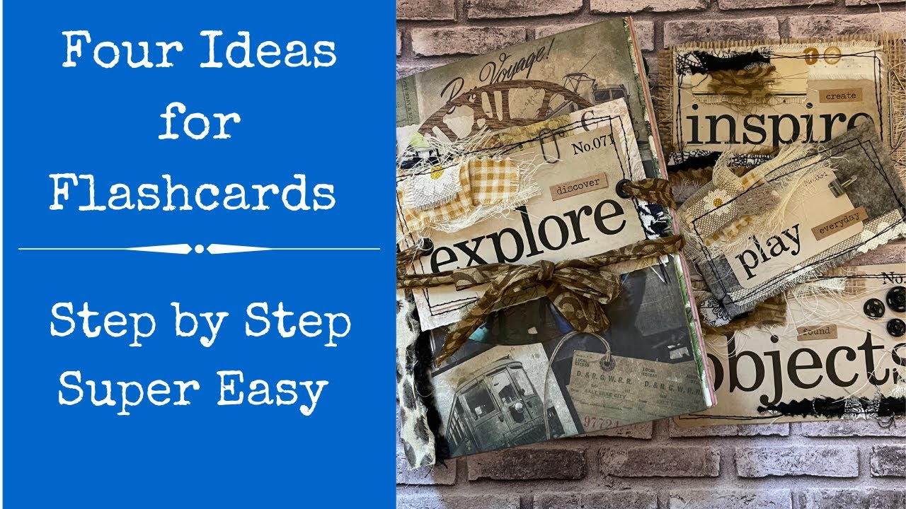 Four Ideas For Flashcards | Step by Step | Idea-ology Flashcards ...