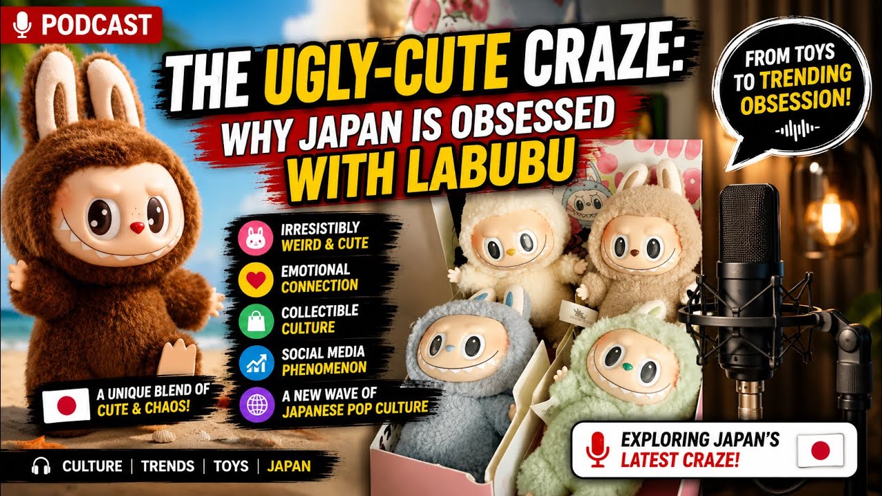 Podcast: The Ugly-Cute Craze: Why Japan is Obsessed with Labubu - YouTube