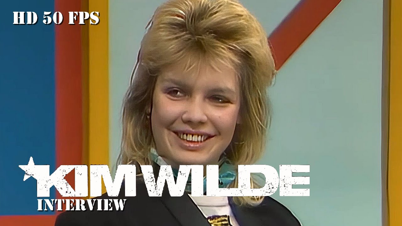 Kim Wilde is giving her first TV interview EVER! [Saturday Shake Up, UK ...