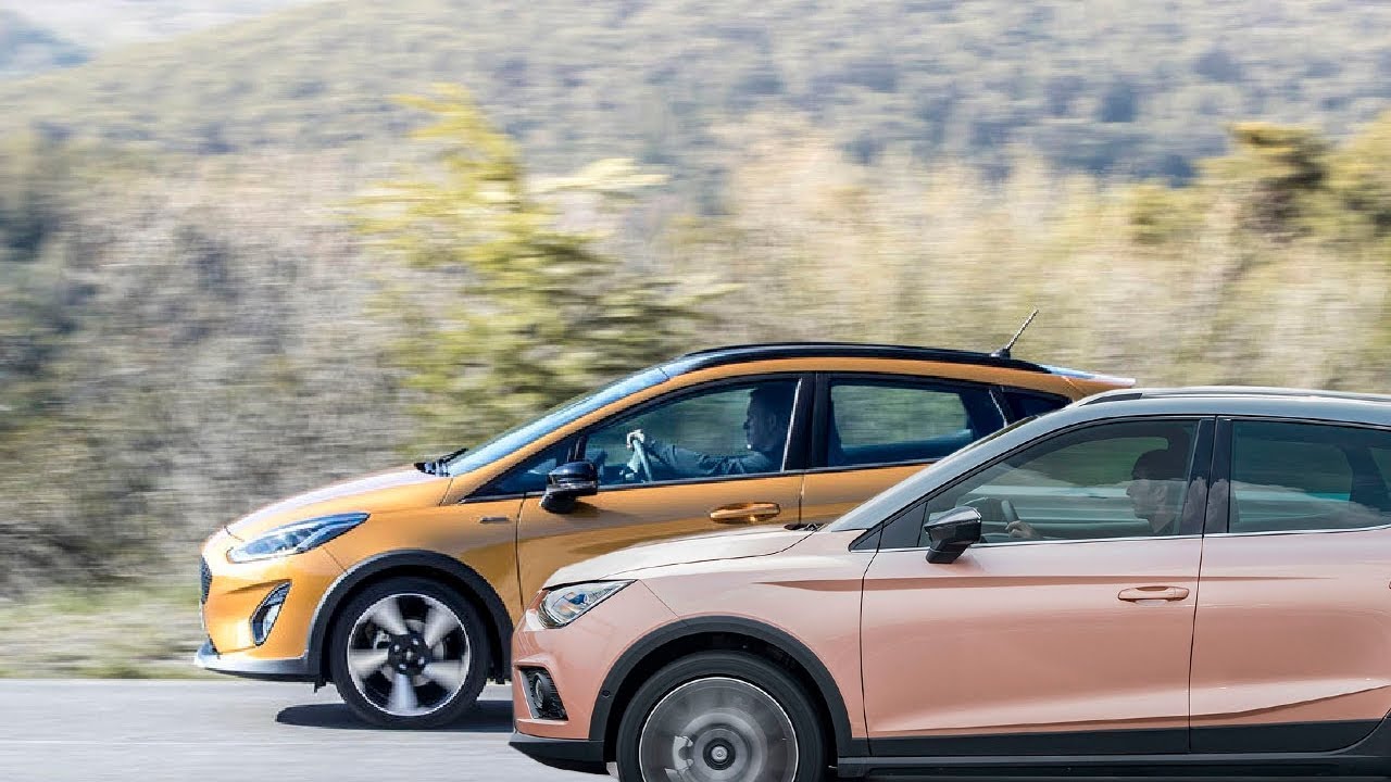 2018 Ford Fiesta Active 1.0T vs. SEAT Arona 1.0 TSI - YouTube