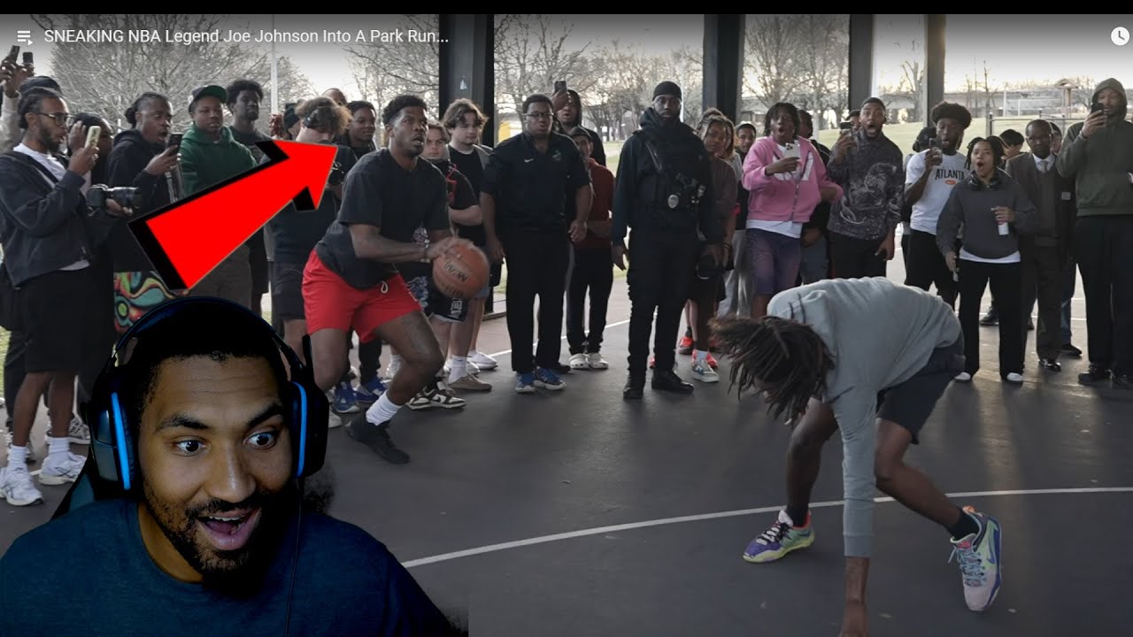 ISO JOE UNSTOPABBLE OUTSIDE! SNEAKING NBA Legend Joe Johnson Into A ...