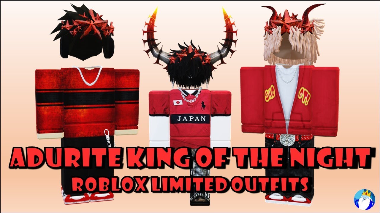 Adurite King of the Night Roblox Limited Outfits - YouTube