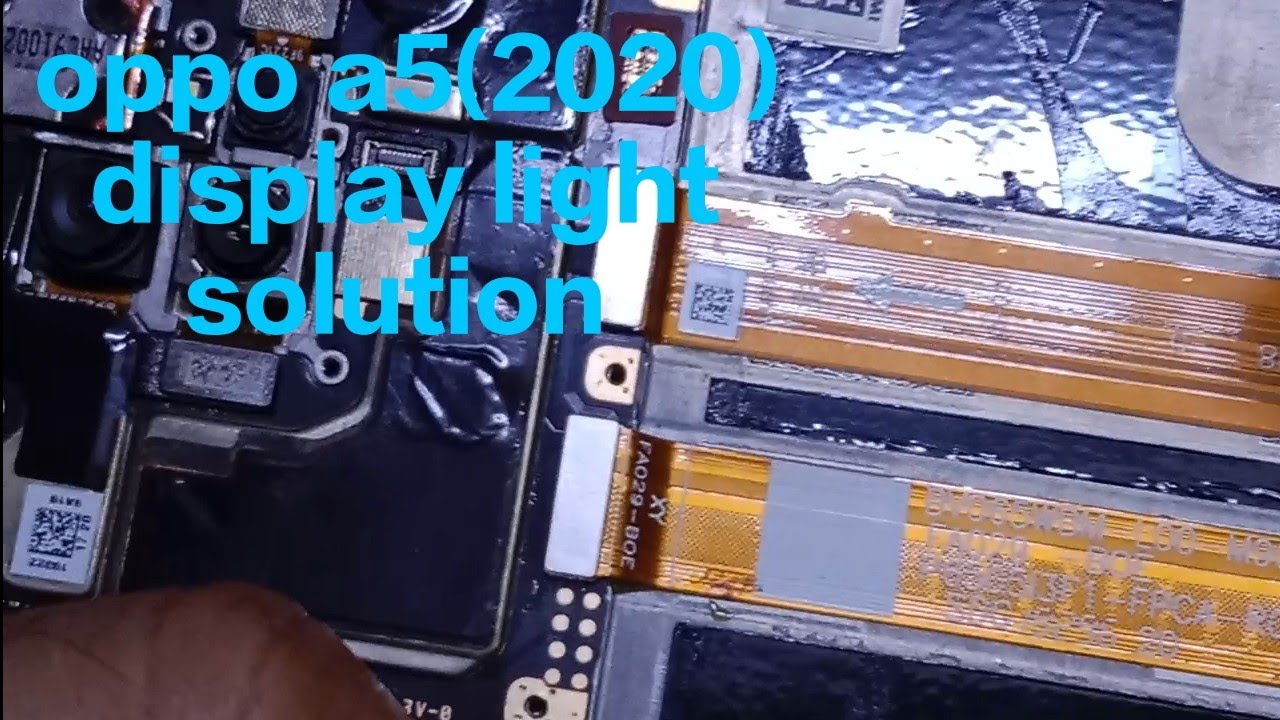 oppo a5 (2020) display light solution - YouTube