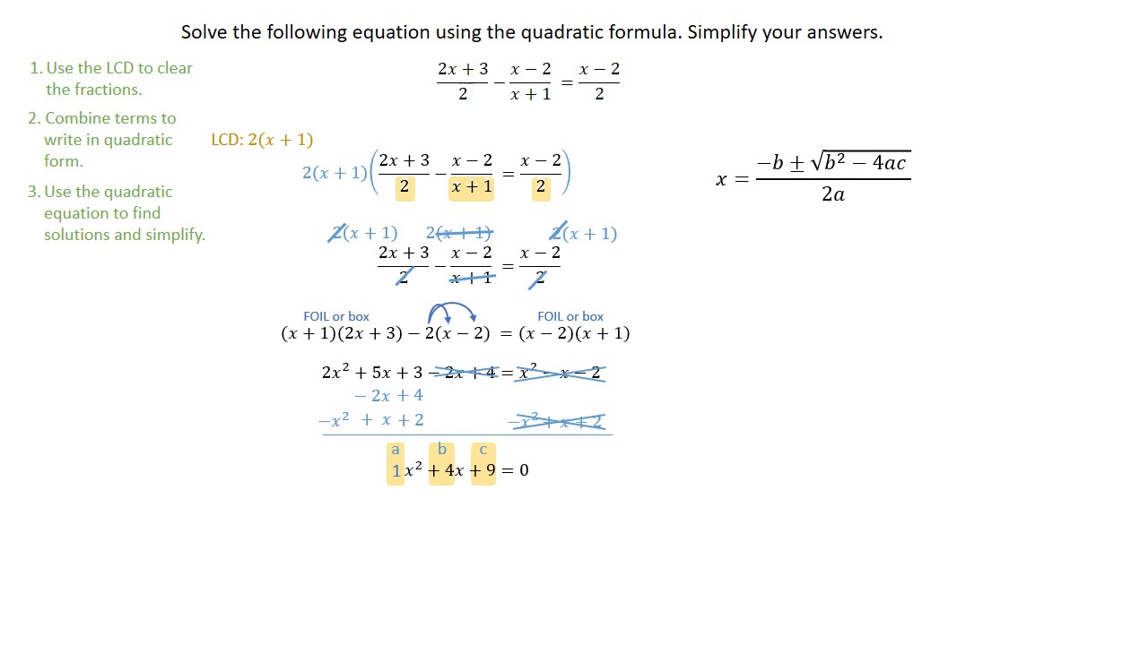 Equations In Quadratic Form Rational Equation Youtube