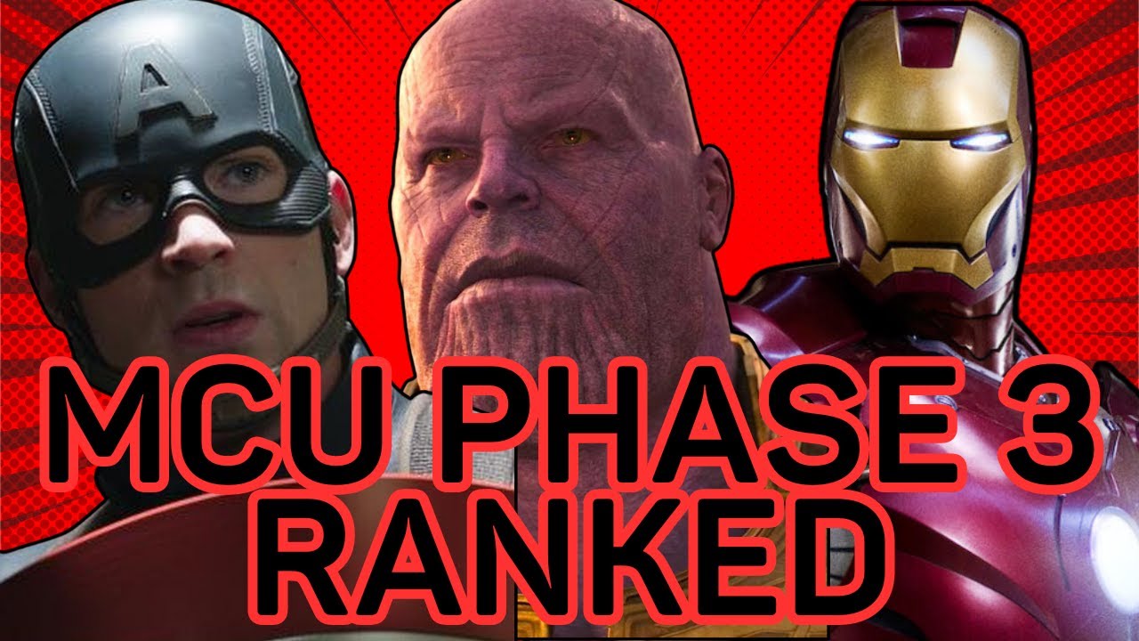 MCU PHASE 3 RANKED - YouTube
