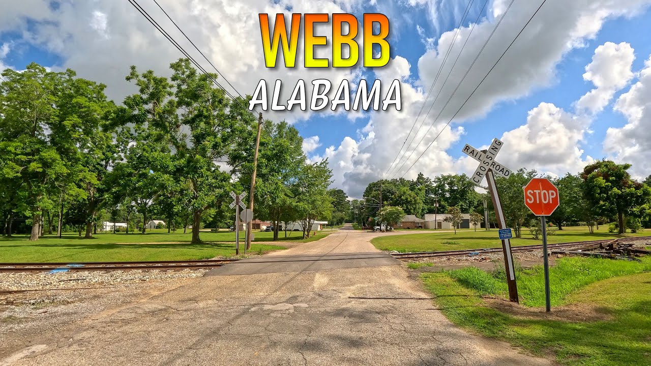 Webb Alabama Driving Through - YouTube