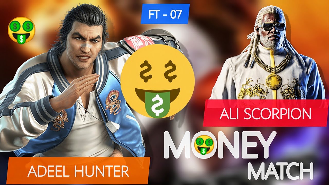 🤑 MONEY MATCH 💰 || HOW | Adeel HUNTER ( Lei Wulong ) VS Ali SCORPION ...