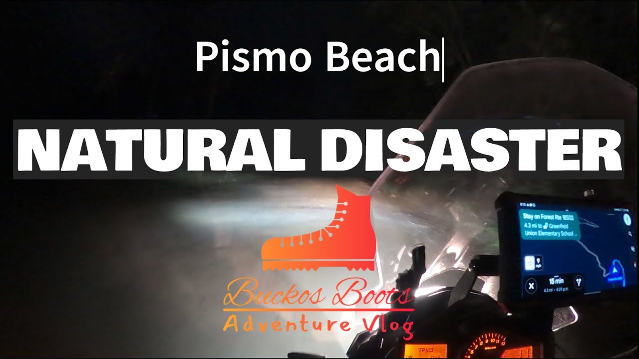 STRANDED in a NATURAL DISASTER- The Pismo Beach Flood - YouTube